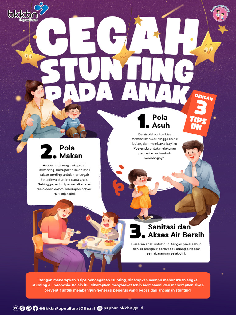 Poster Cegah Stunting Pada Anak | PDF Poster Cegah Stunting Pada Anak | PDF