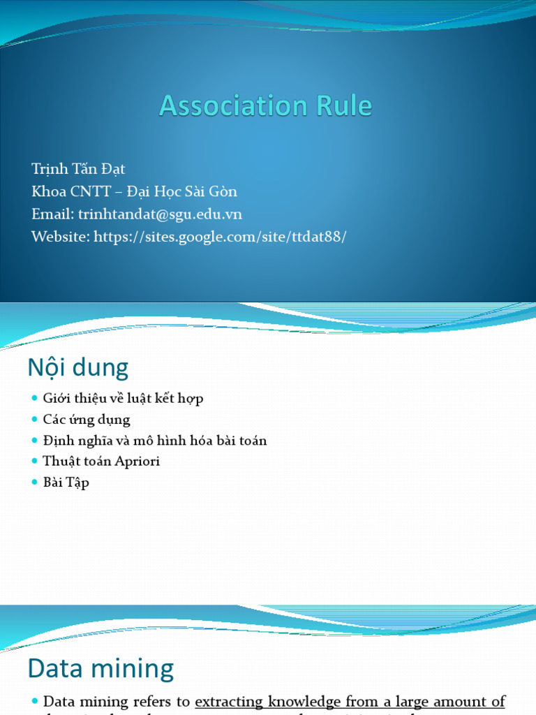 13 Association Rules | PDF