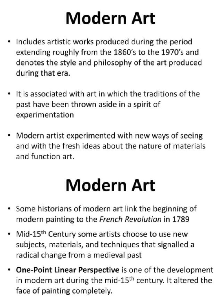 modern art | PDF
