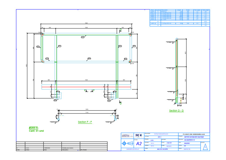 Baranda b203 3 A A2 Advance Steel | PDF