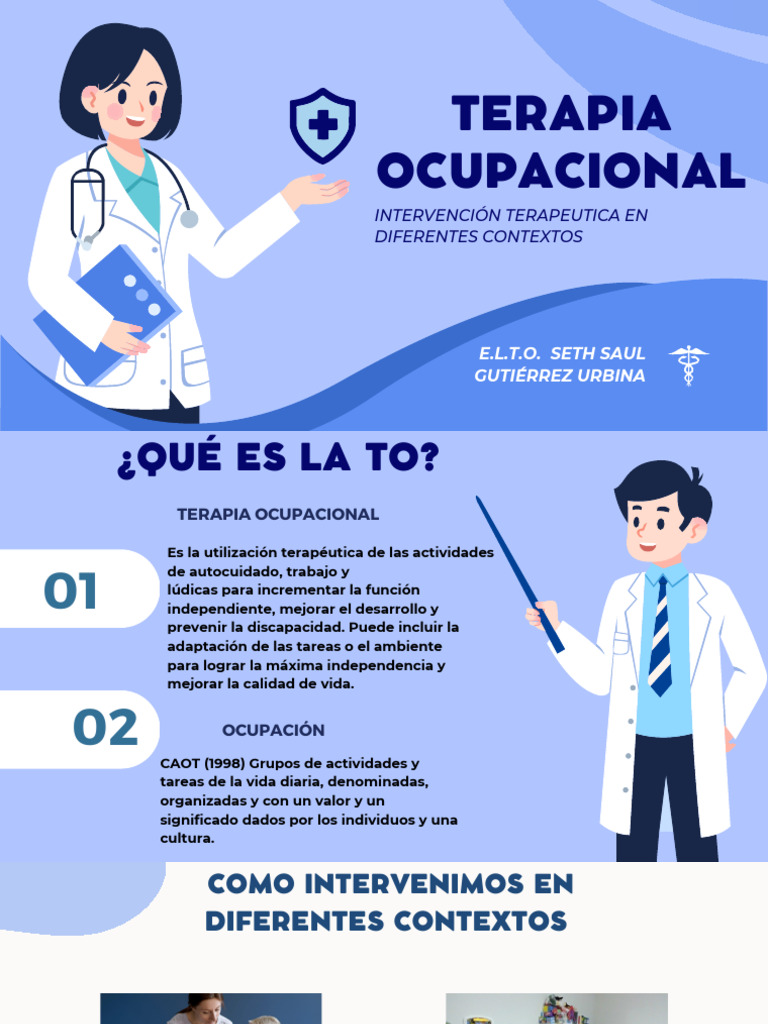 Introducción a la Terapia Ocupacional | PDF | Terapia ocupacional ...