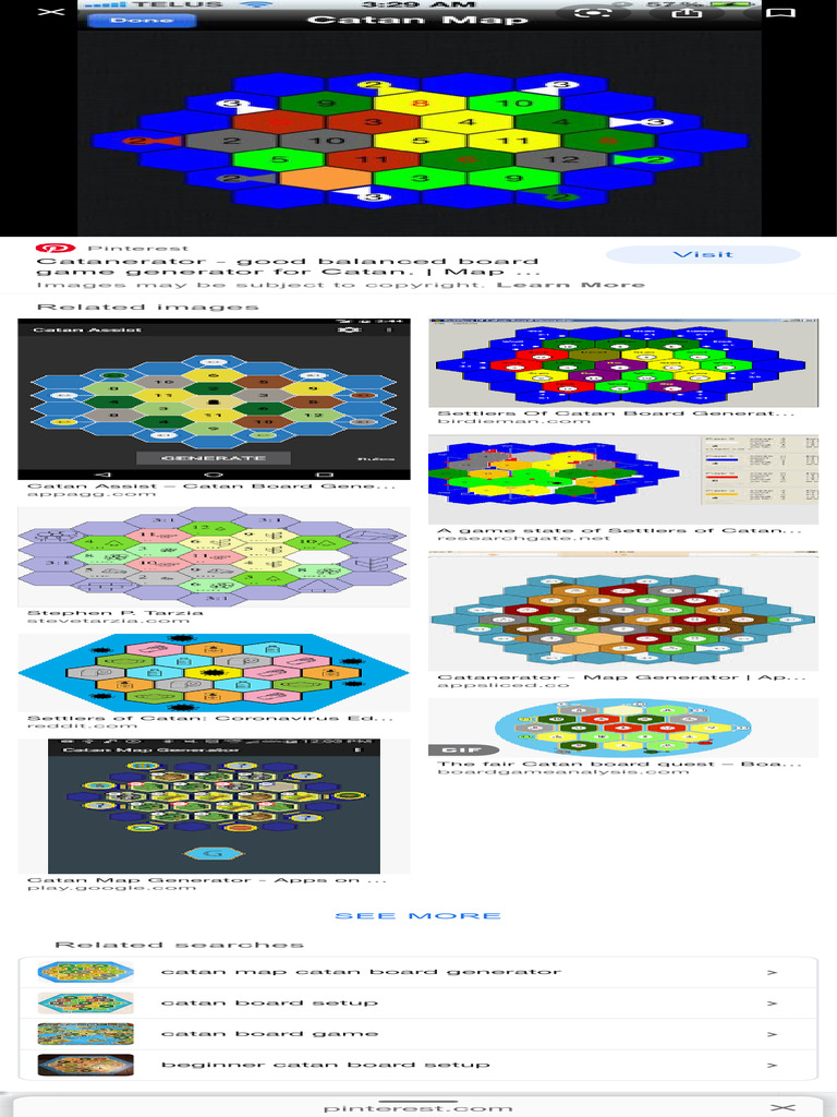 Catanerator: Balanced Board Game Generator | PDF