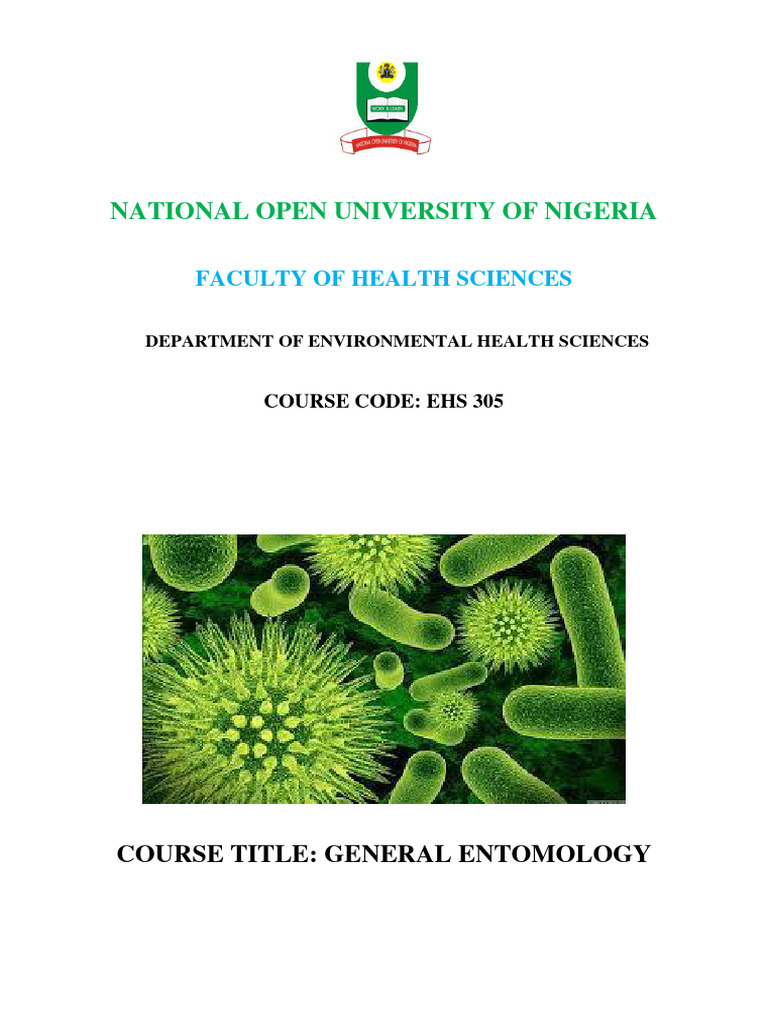 EHS 305 General Entemology Final | PDF | Entomology | Agriculture
