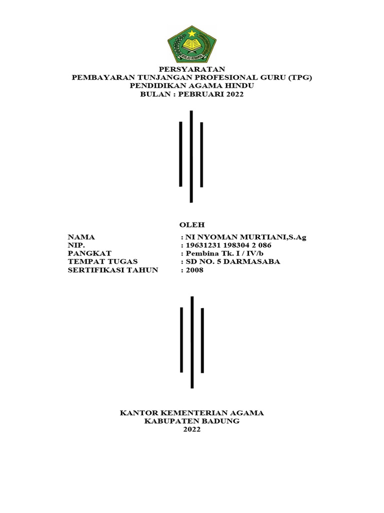 Cover + Surat Ket. Piket+skmt | PDF