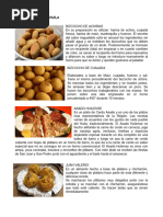 Chuales: Tradición Cuaresmeña en Durango | PDF | Salsa | Maíz