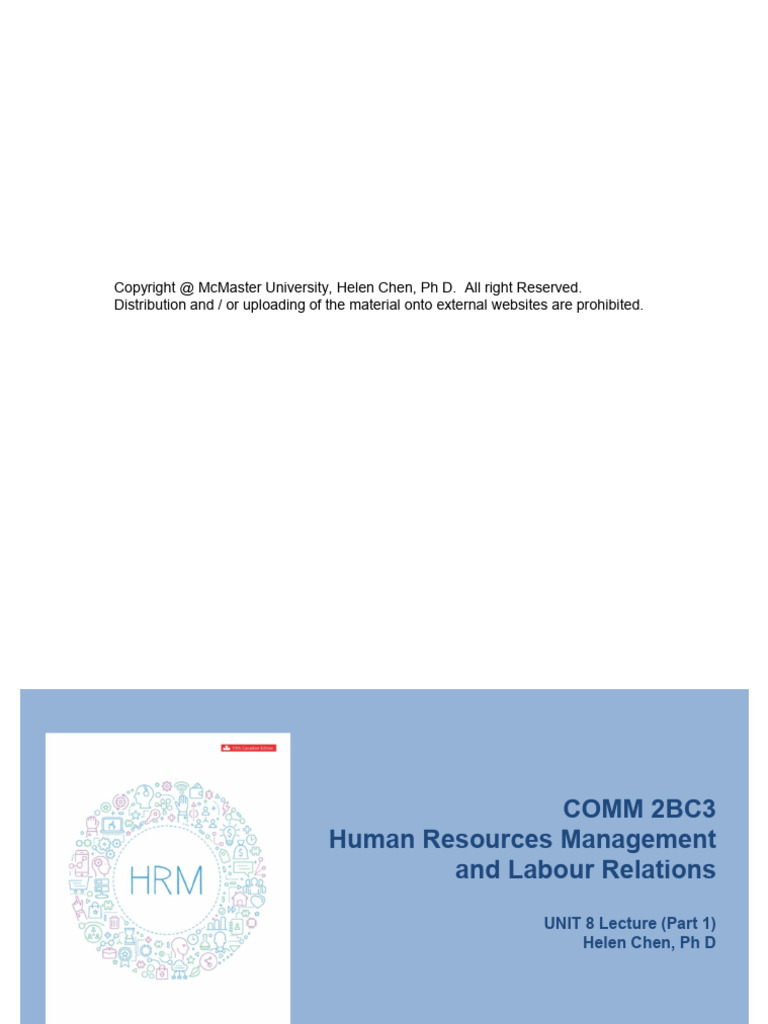 2BC3_UNIT 8 (Part 1)_RECORDED LECTURE SLIDES | PDF | Equal Pay For ... 2BC3_UNIT 8 (Part 1)_RECORDED LECTURE SLIDES | PDF | Equal Pay For ...