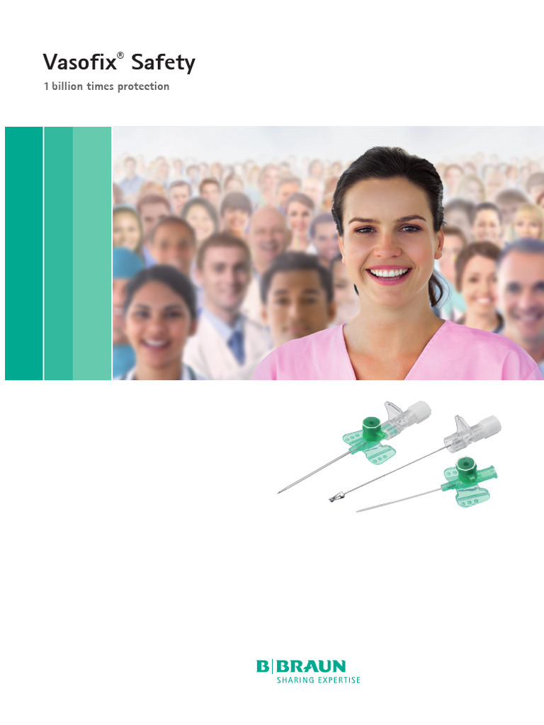 Vasofix Safety Brochure | PDF | Injection (Medicine) | Intravenous Therapy