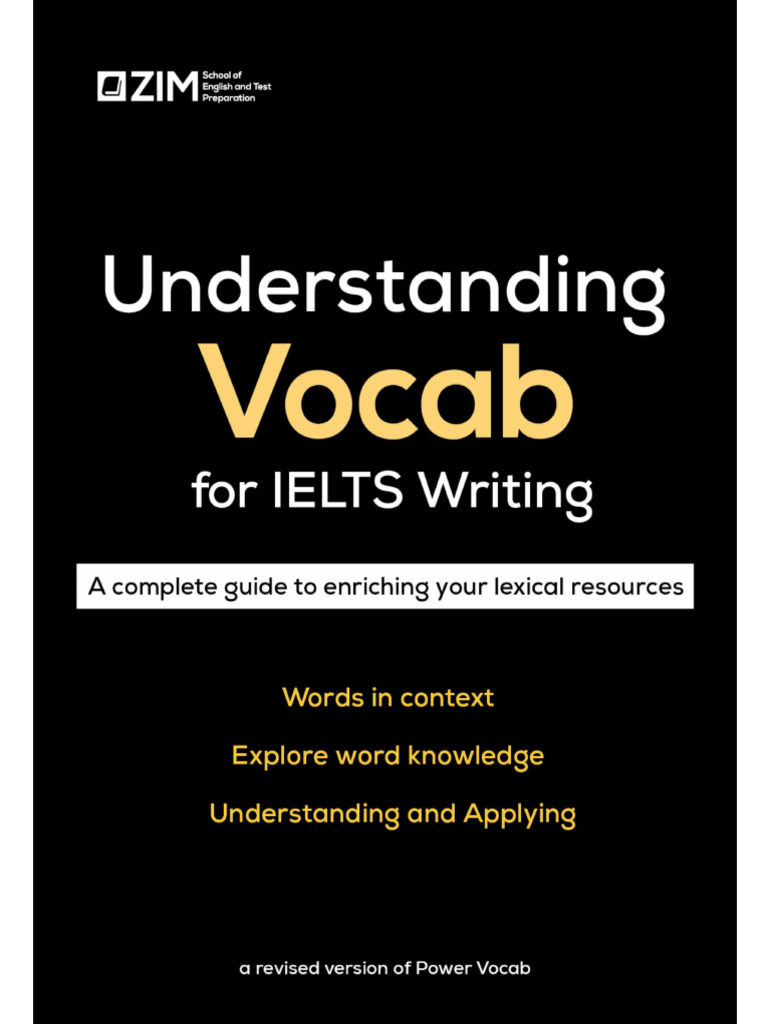 Vocab Writing | PDF