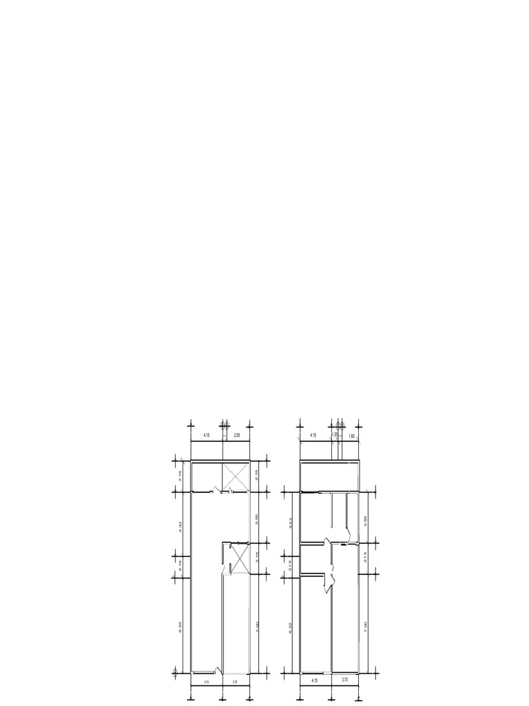 PLANTA BAJA Y ALTA DE CASA ACOTADA (2) - Model | PDF