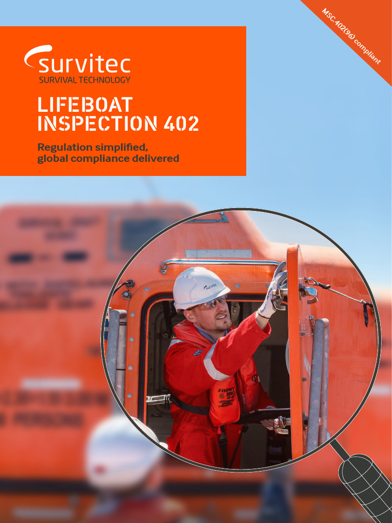 Survitec Lifeboat Inspection 402 Brochure | PDF