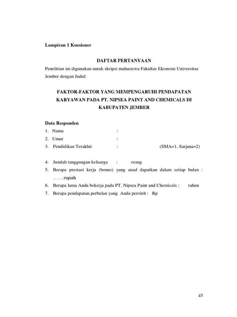Lampiran 1 Irna Revisi FIX | PDF | Errors And Residuals | Coefficient Of Determination