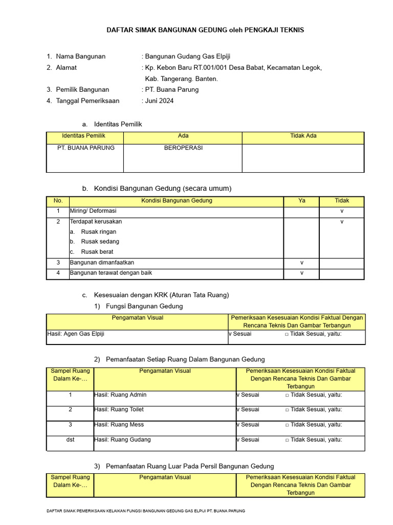 Simak SLF Pt. Buana Parung | PDF