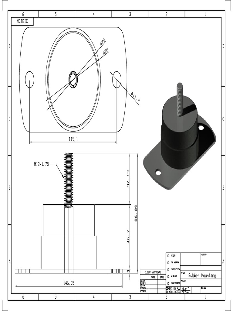 Rubber Mounting LT3 | PDF