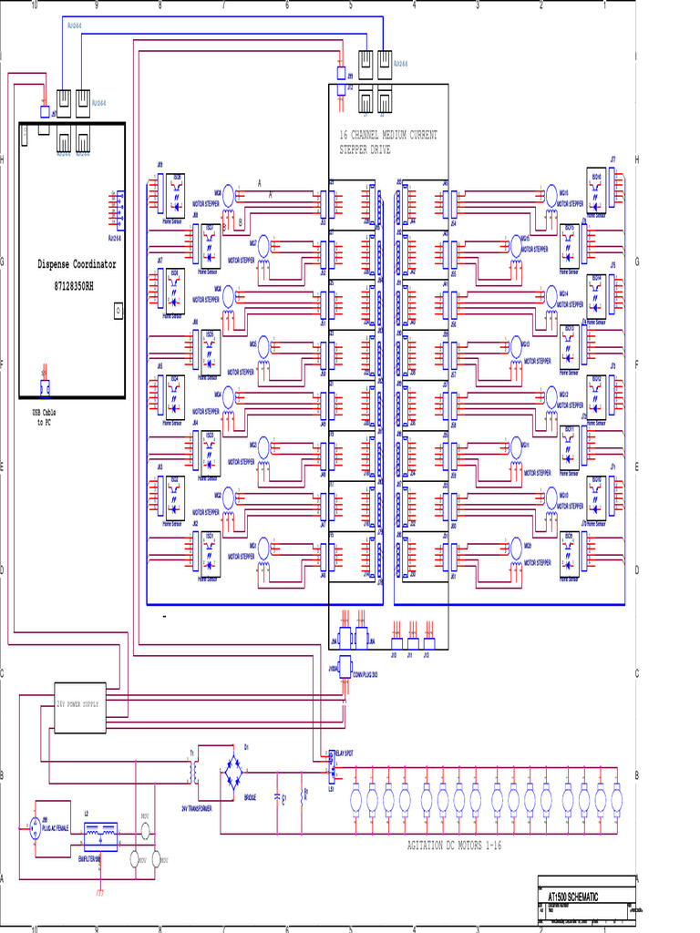 16b At1500-16 Schematic1 - Page1 | PDF