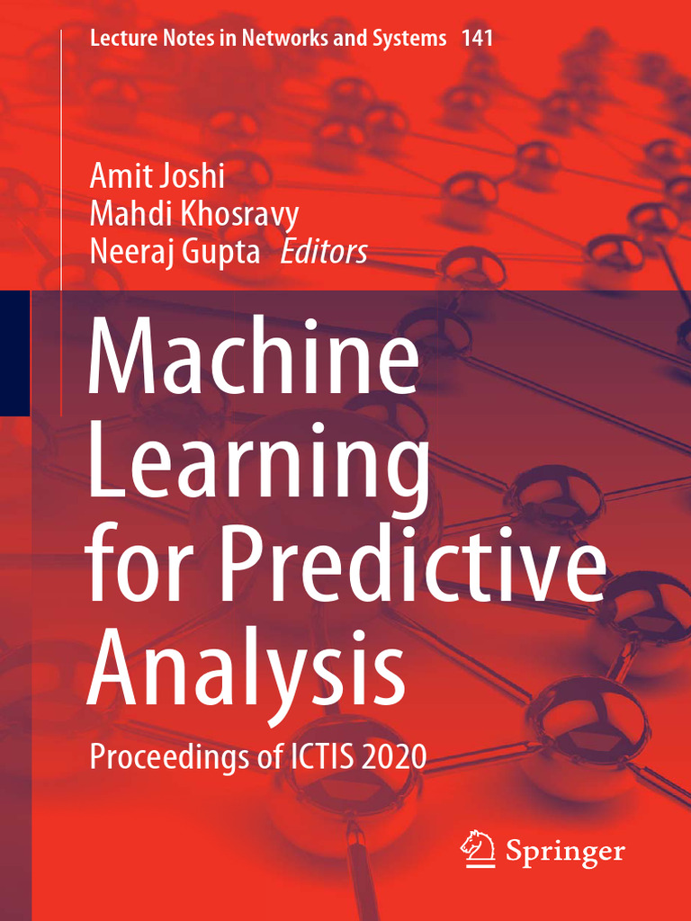 Machine Learning For Predictive Analysis Proceedings Of Ictis 2020 9789811571053 Pdf Machine