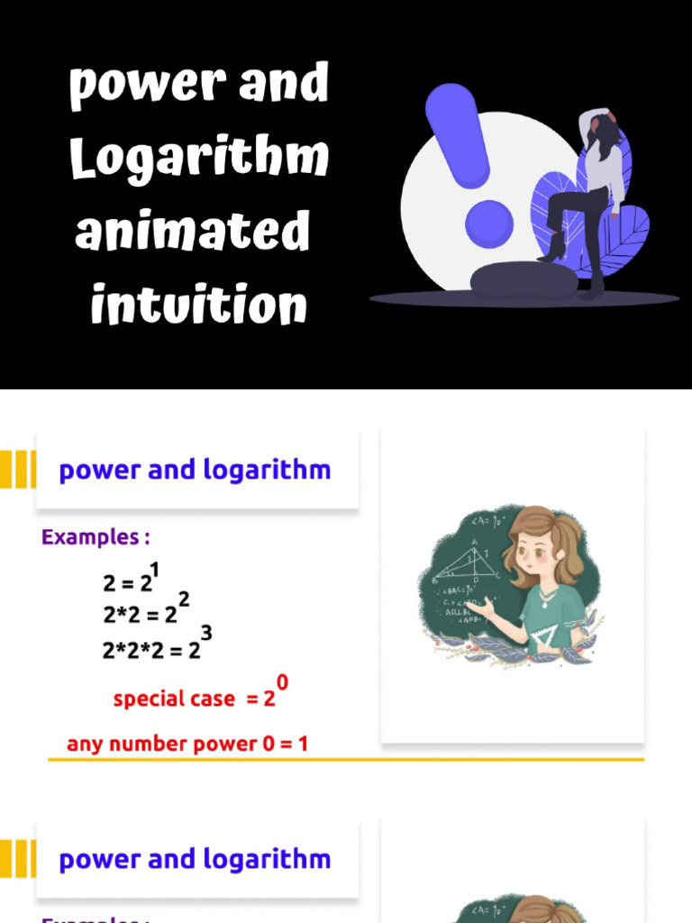Power and Logarithm | PDF