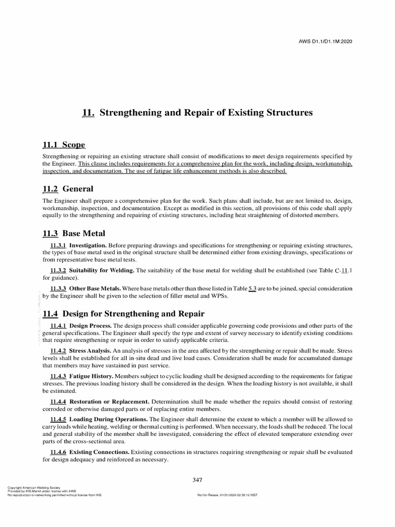Pages From AWS D1.1 2020 | PDF | Welding | Construction