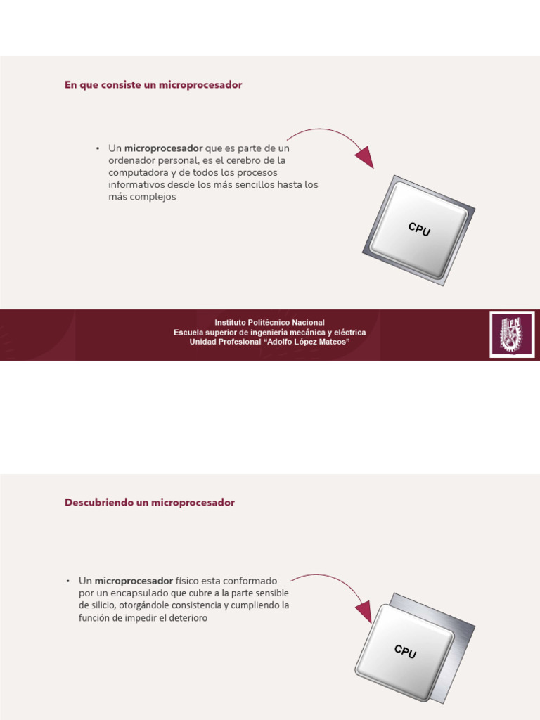Que Es Un Microprocesador | PDF | Microprocesador | Ingeniería