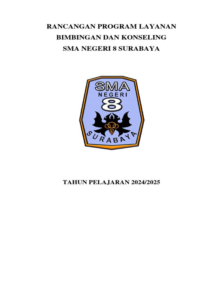 Rancangan Program Layanan BK 2024 | PDF | Karier & Perkembangan