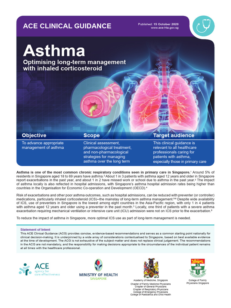 Long-Term Asthma Management Guidelines | PDF | Asthma | Chronic ...