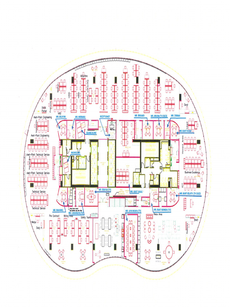 Denah Meeting Room SQ-12 | PDF