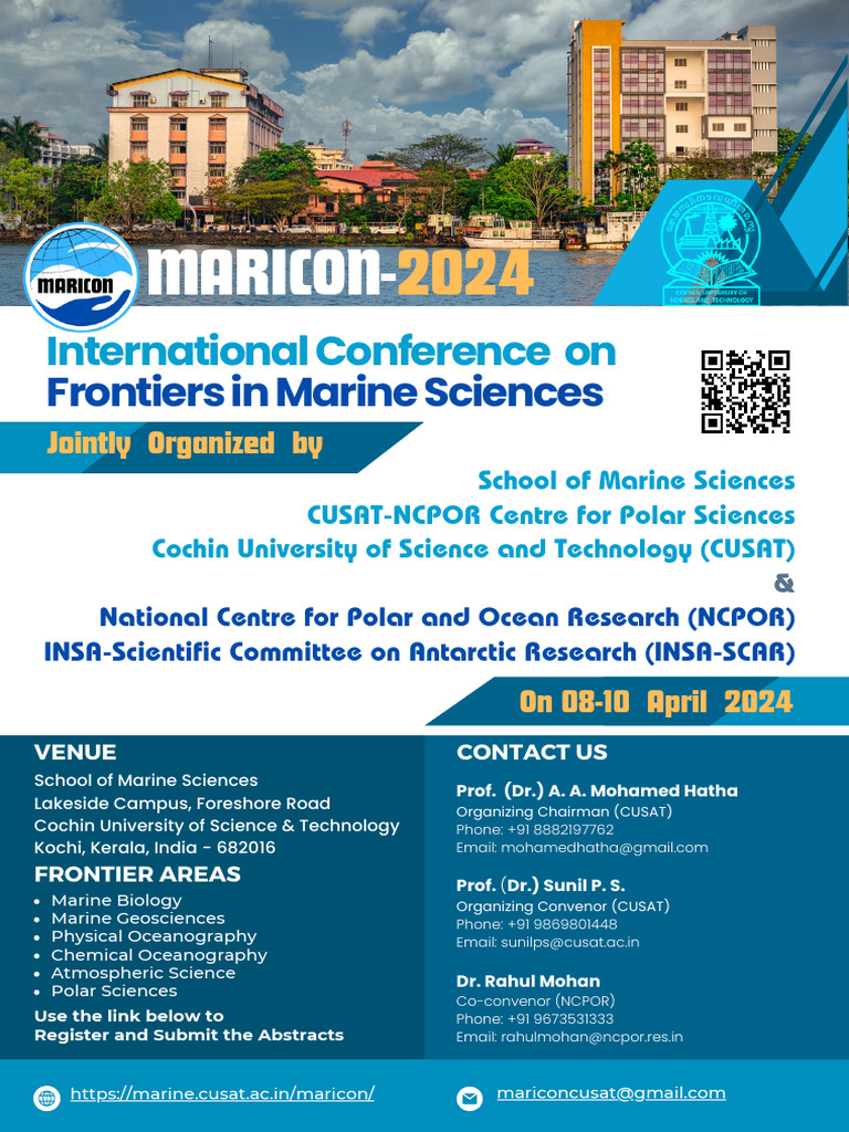 Maricon 2024 Brochure | PDF | Applied And Interdisciplinary Physics | Nature