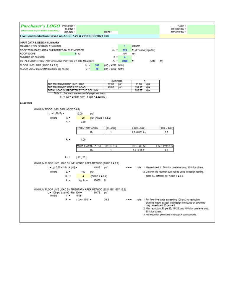 Live Load | PDF | Structural Load | Civil Engineering