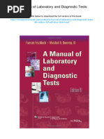 Henry's Clinical Diagnosis and Management by Laboratory Methods. 22nd ...