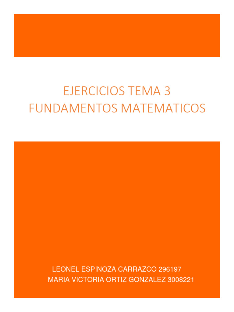 Tarea 3 - Mate | PDF | Ecuaciones | Función (Matemáticas)