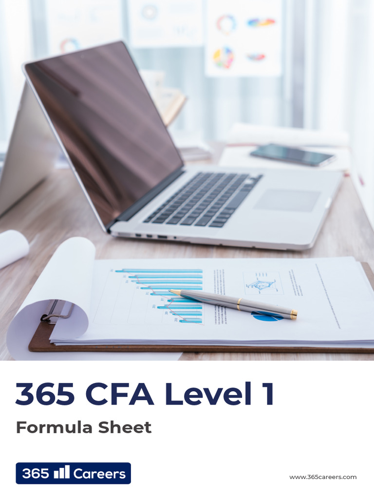 Original Cfa Formula Sheet Pdf Standard Deviation Net Present Value
