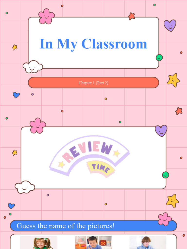 In My Classroom PPT (Part 2) . | PDF