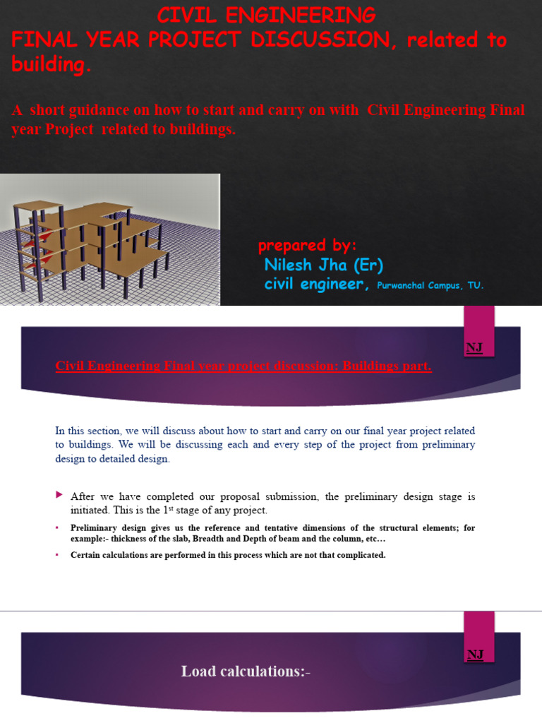 Civil Engineering Final Year Project Discussion | PDF | Engineering | Civil Engineering