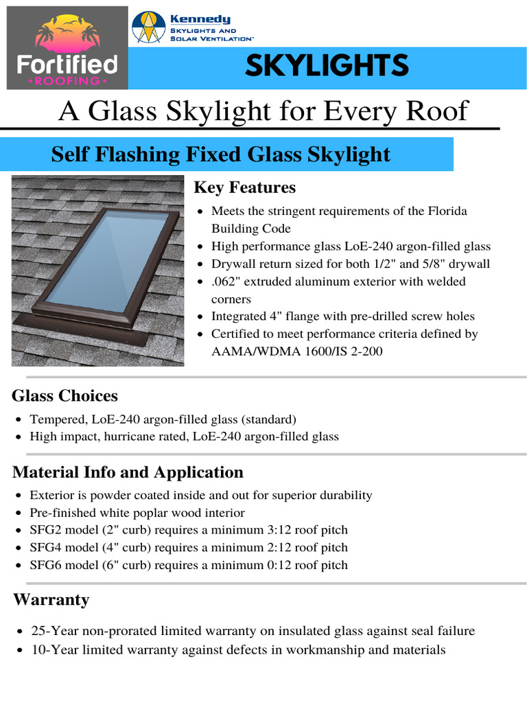 Skylights | PDF | Glasses | Roof