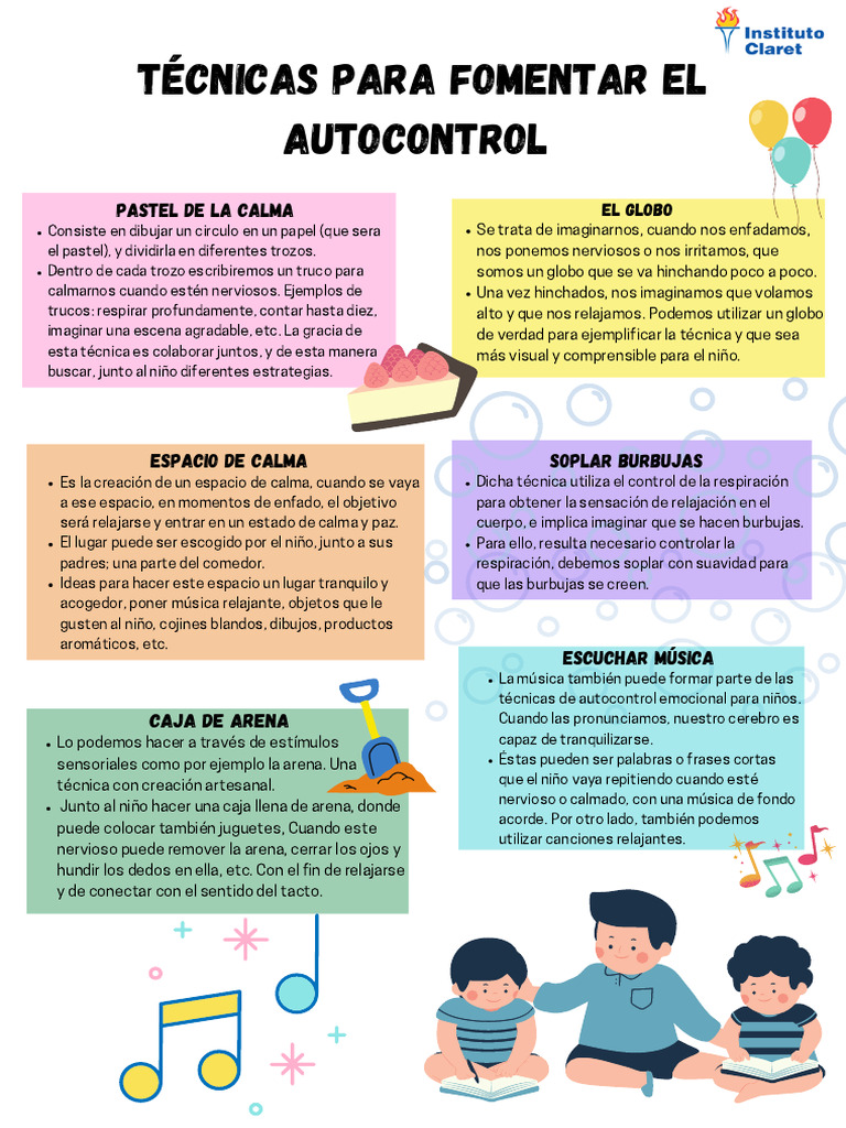 Técnicas para Fomentar El Autocontrol | PDF | Volcán | Conceptos ...