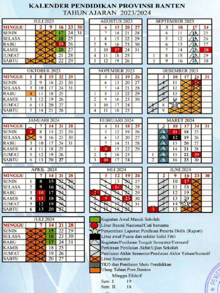 Kalender Pendidikan | PDF
