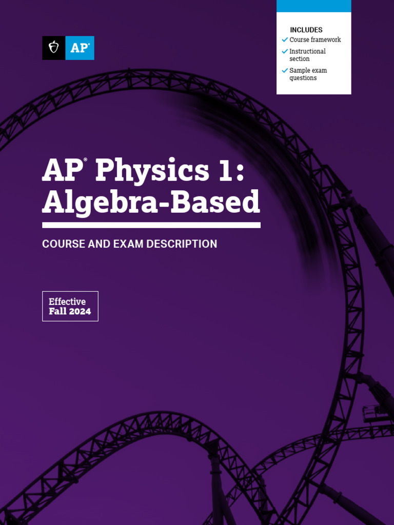 Ap Physics 1 Syllabus | PDF | Advanced Placement | Curriculum
