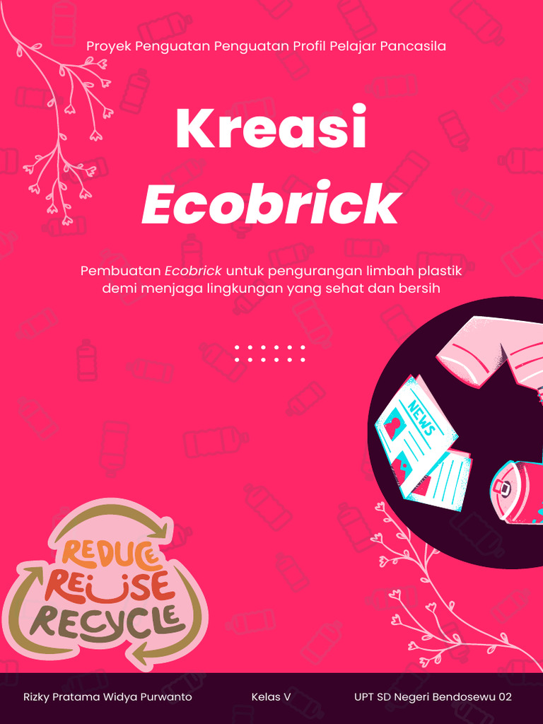 Modul Ajar P5 Ecobrick | PDF | Griya & Taman | Sains & Matematika