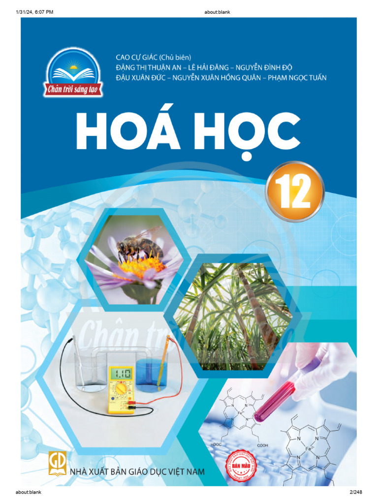 SGK - Hoa 12 - CTST | PDF