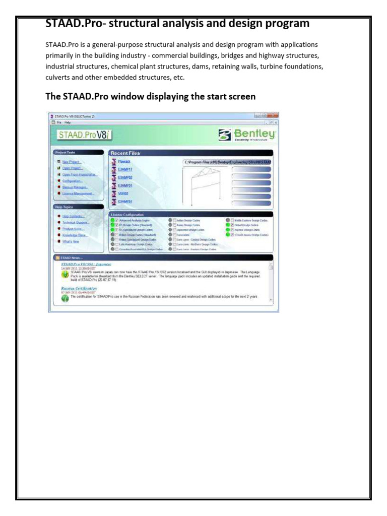 STAAD Note2 | PDF | Icon (Computing) | Button (Computing)
