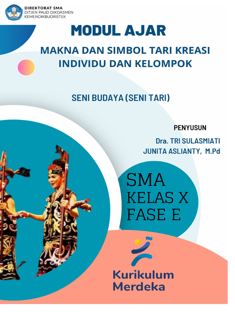 Modul Ajar Seni Tari - Makna Dan Simbol Tari Kreasi Individu Dan ...