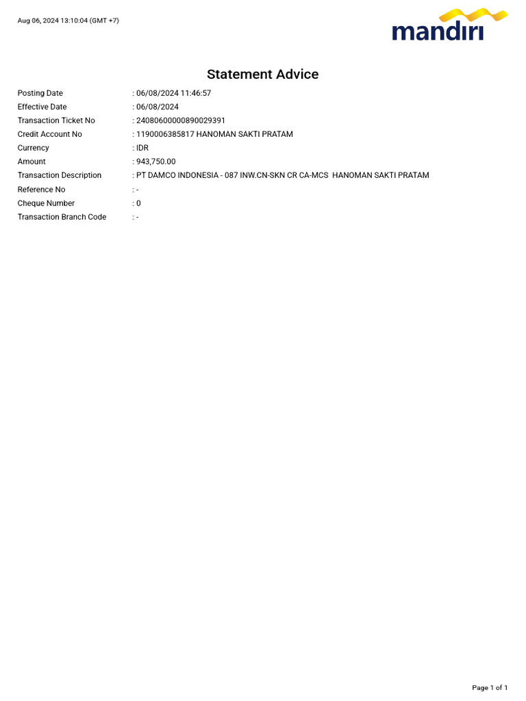 Account Statement-56 | PDF