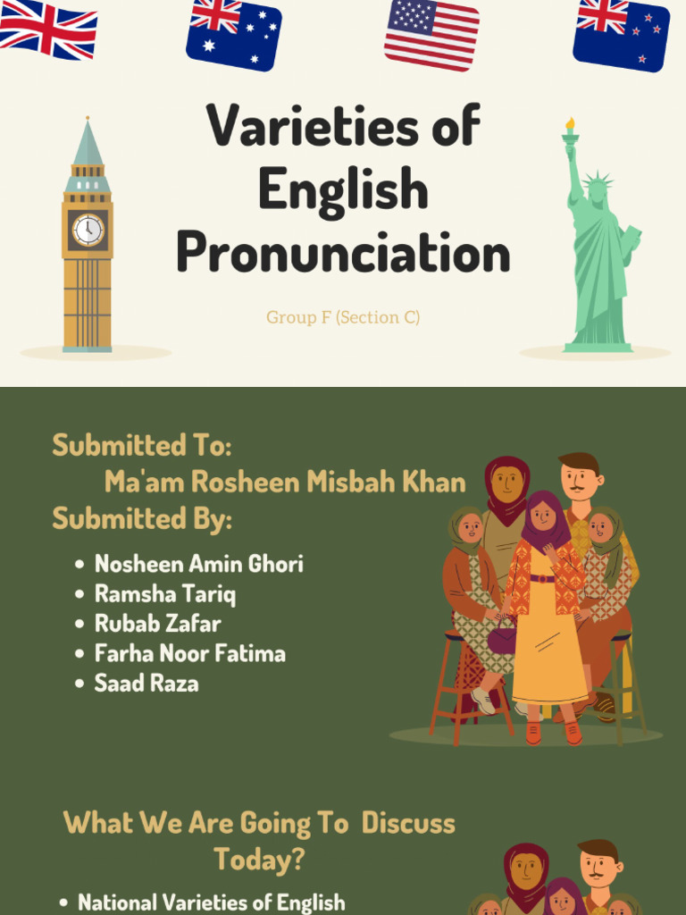 Varieties of English Pronunciation | PDF