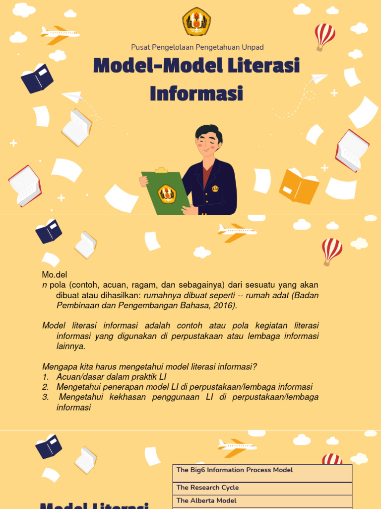 C Model2 LI | PDF | Information Literacy | Learning Methods