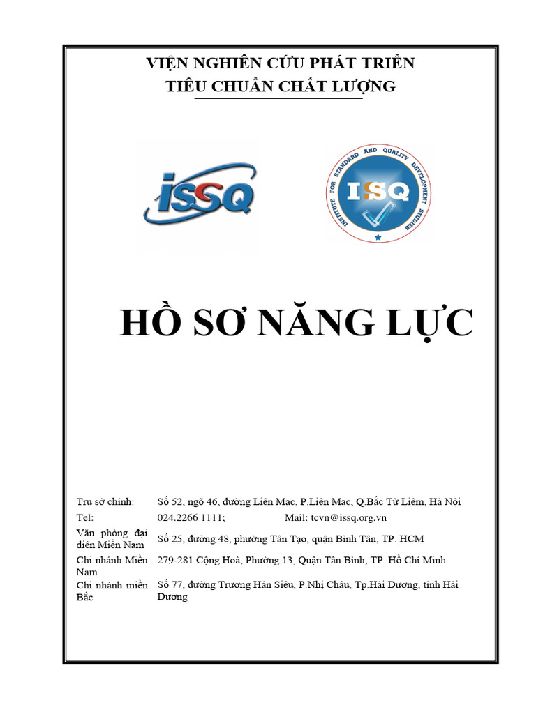 Ho So Nang Luc ISSQ (14.2.2023) | PDF