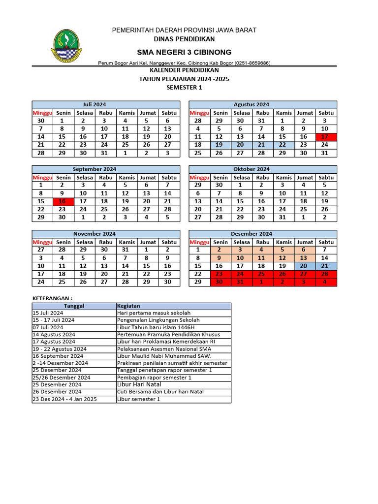 Kaldik Ganjilgenap 2425 | PDF