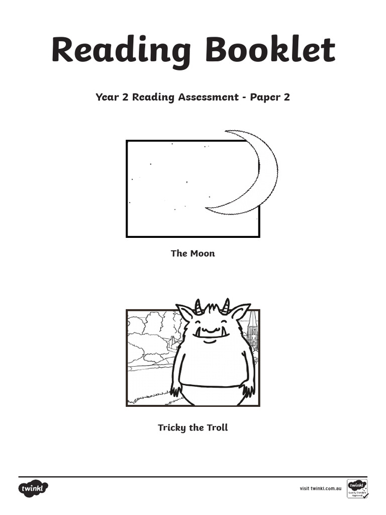 The Moon & Tricky The Trolls - Reading Booklet | PDF