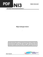 SNI 2052-2024 Baja Tulangan Beton | PDF