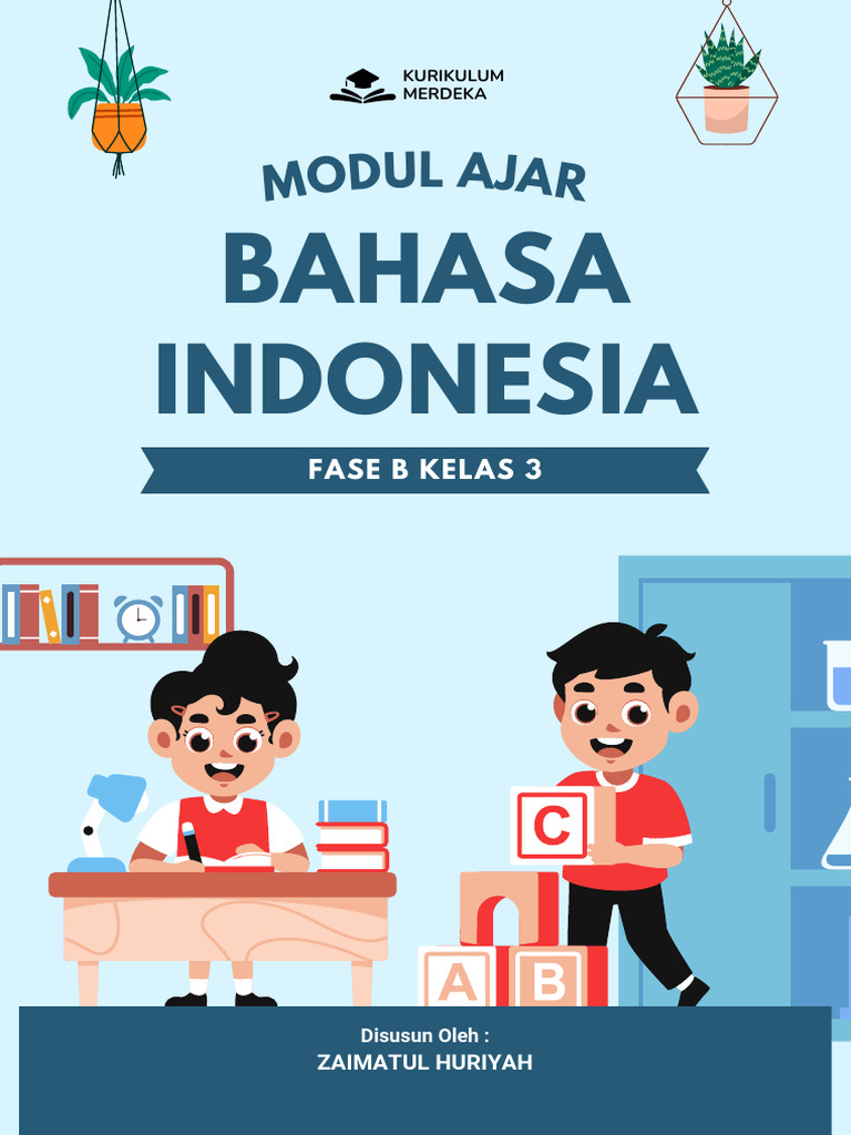 Modul Ajar Bahasa Indonesia Kelas 3 | PDF