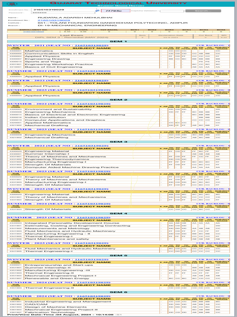 HTTPSWWW Students Gtu Ac in | PDF | Engineering | Applied And ...