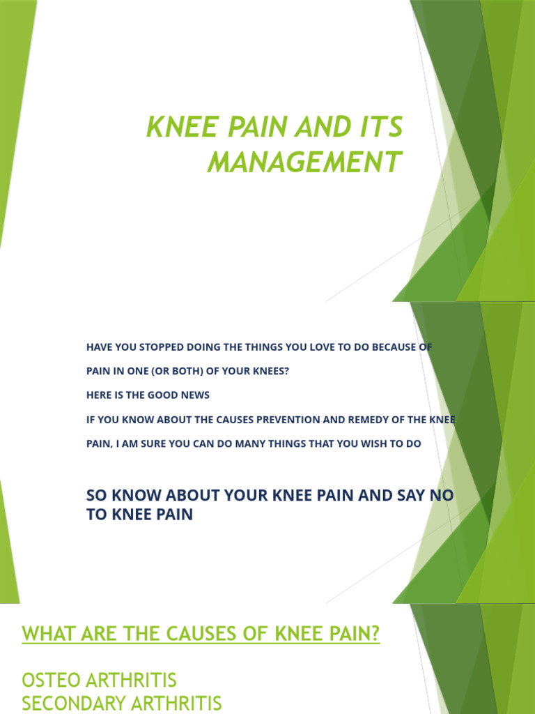 knee Pain | PDF